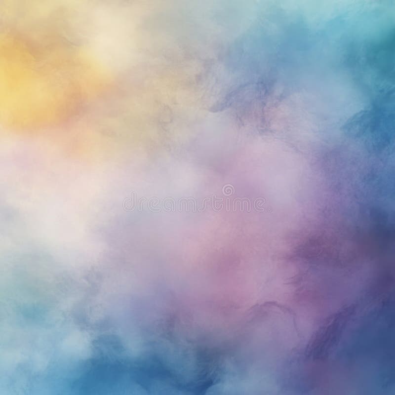 Soft Pastel Gradient Texture with Dreamy Colorful Hues Creating a Calm ...