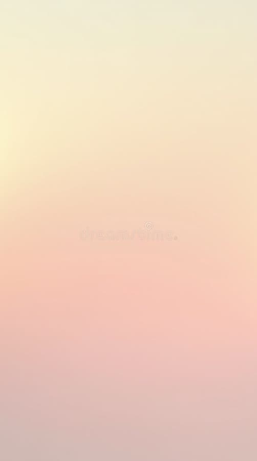 A Soft, Pastel Gradient, Transitioning from Pale Yellow To a Delicate ...