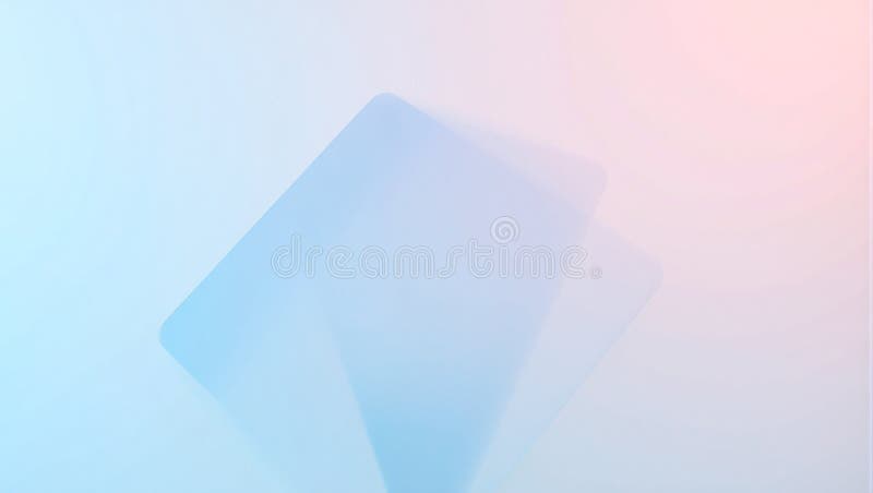 Soft Pastel Gradients between Semi Transparent Plastic Sheets Stock ...