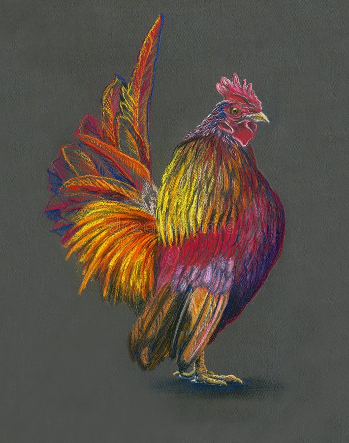 Crafted Rooster Stock Illustrations – 60 Crafted Rooster Stock ...