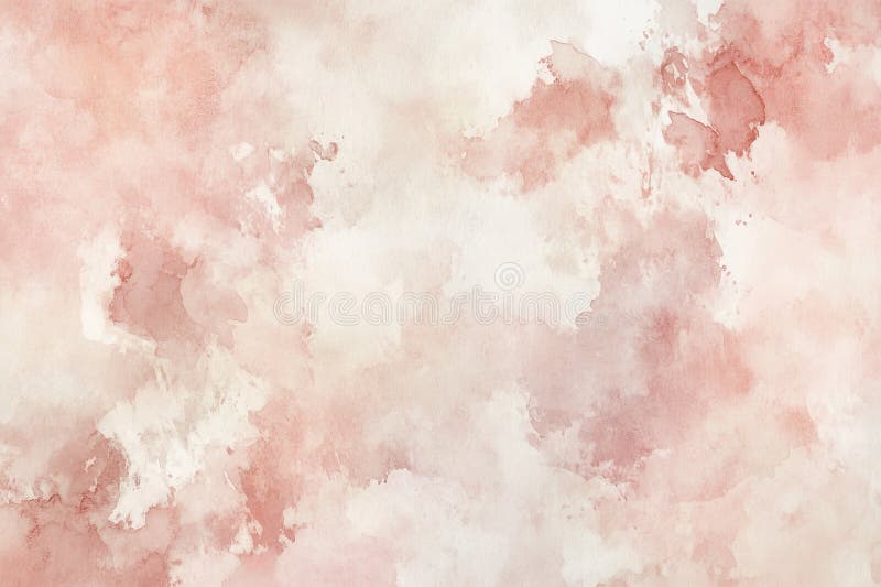 Soft Pastel Pink Watercolor Texture with Cloudy Abstract Pattern Stock ...