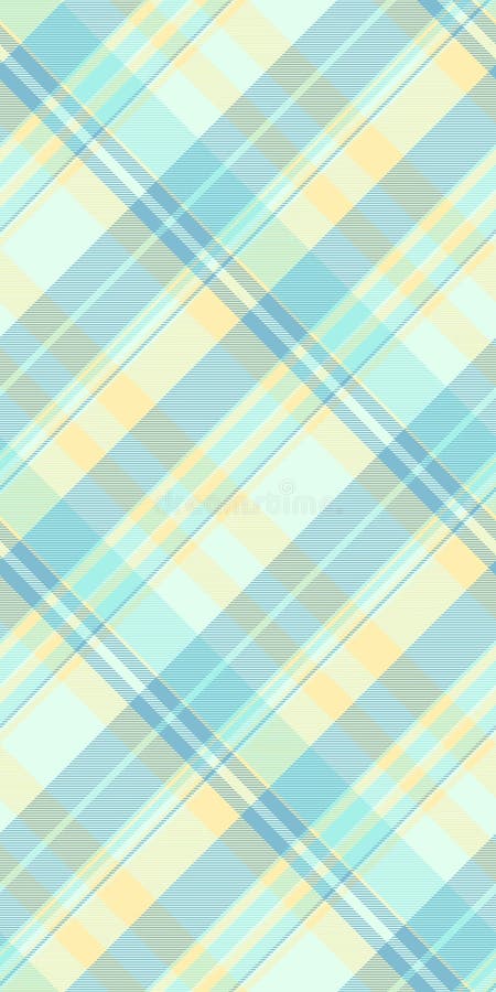 Soft Pastel Plaid Pattern in Calming Blue and Yellow Hues. Perfect for ...