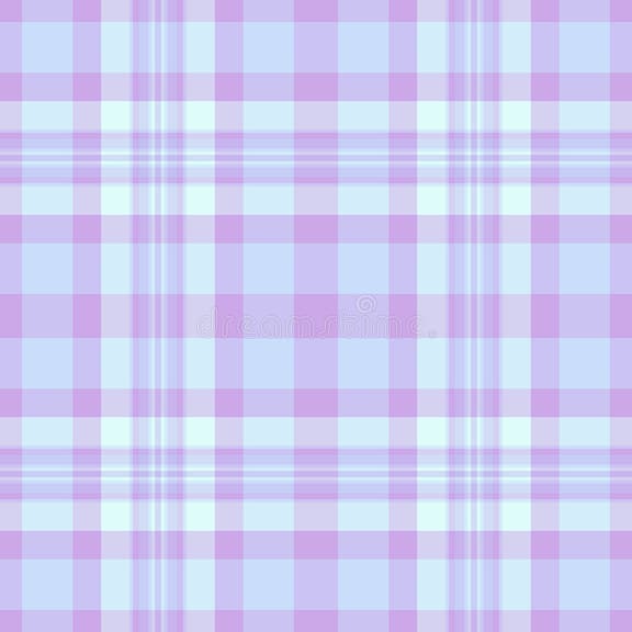 Soft Pastel Plaid Pattern in Lavender and Light Blue. Perfect for ...