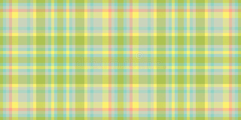 Soft Pastel Plaid Pattern. Perfect for Spring Designs, Textile Prints ...