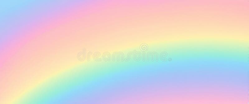 Soft Pastel Rainbow Gradient Background with Light Dreamy Colors Stock ...