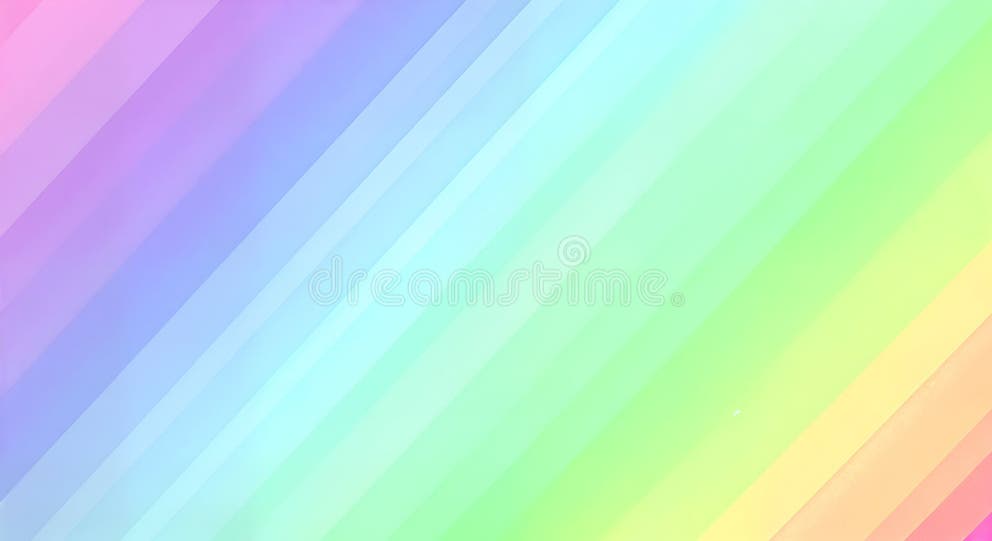 Pastel Color Stripes, Gradient, Watercolor, Multicolor, Light, Soft ...