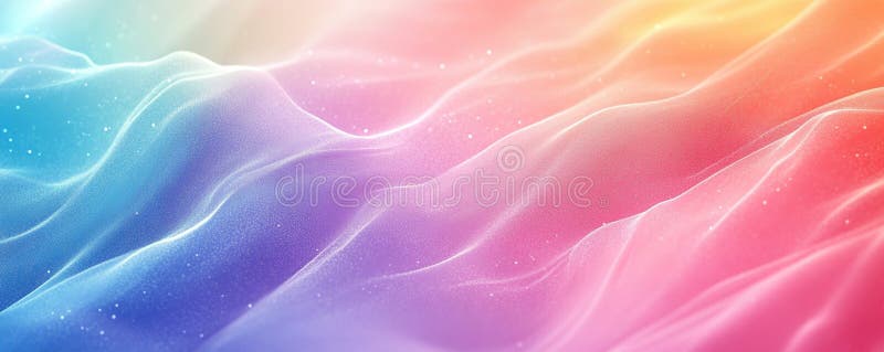 Soft Pastel Rainbow Gradient with a Subtle Blur and a Delicate Grainy ...