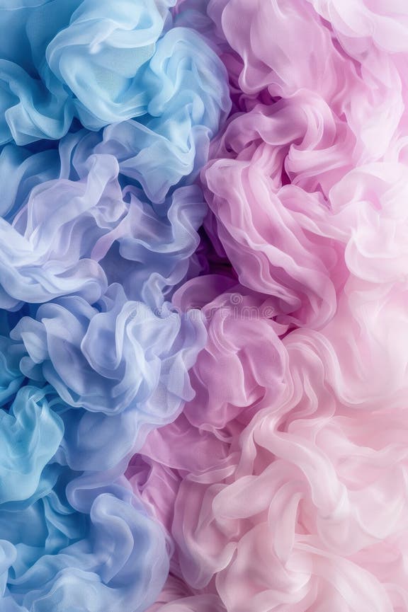 Soft Pastel Ruffled Fabric Texture Stock Illustration - Illustration of ...