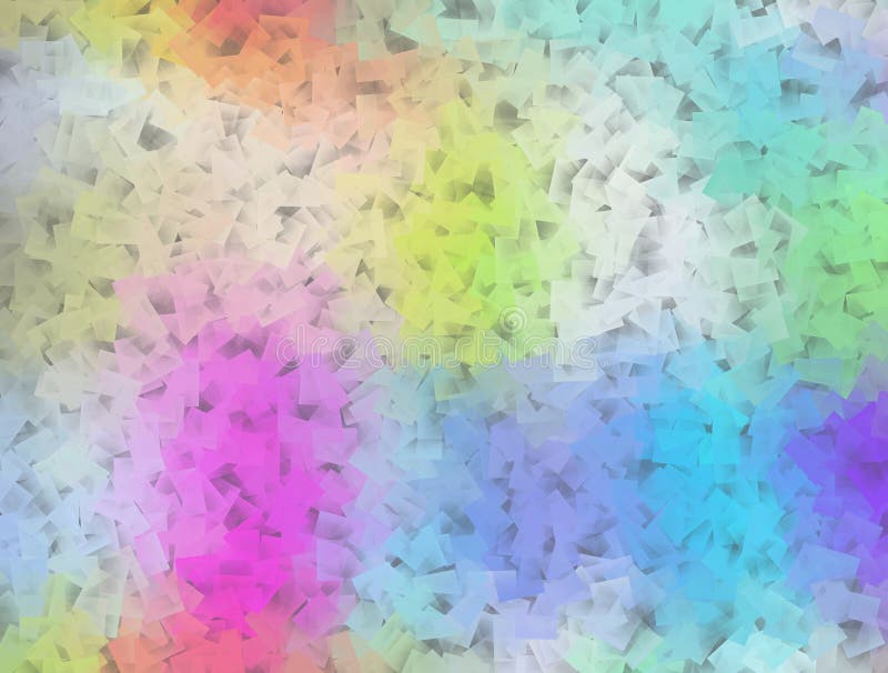 Soft Pastel Squared Pattern on Grey Stock Illustration - Illustration ...