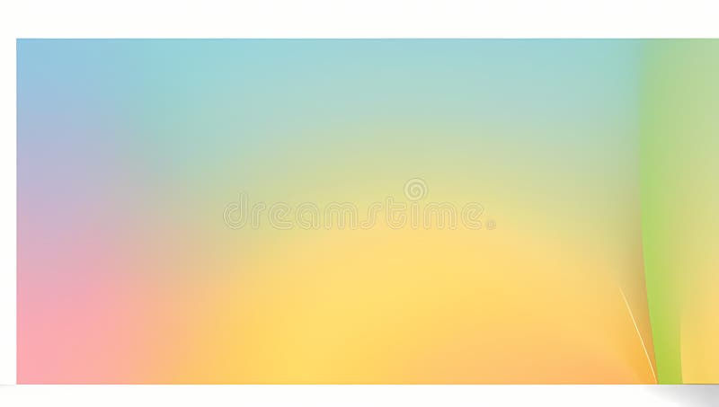 Soft Pastel Tones in Abstract PowerPoint Background Stock Illustration ...