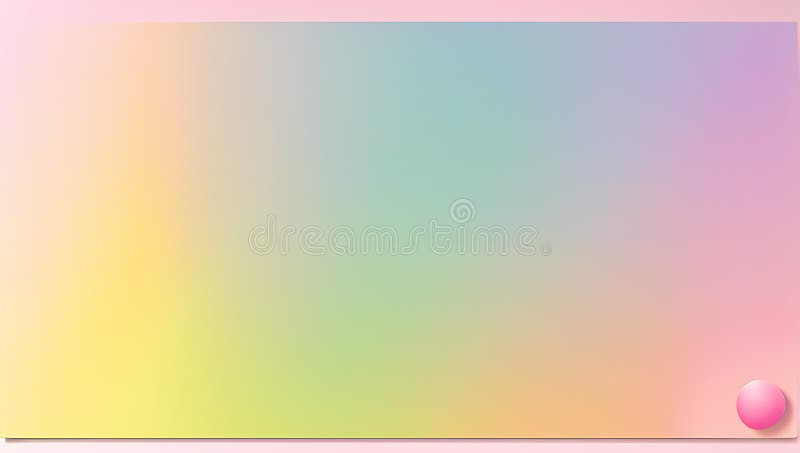 Soft Pastel Tones in Abstract PowerPoint Background Stock Illustration ...