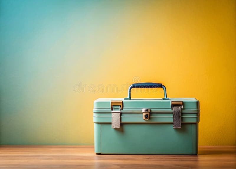 Pastel Toolbox Background Inspiring Design Workspace Stock ...