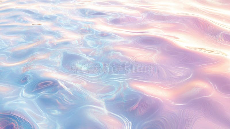 Soft Pastel Water Surface Texture with Abstract Ripples a Stock ...