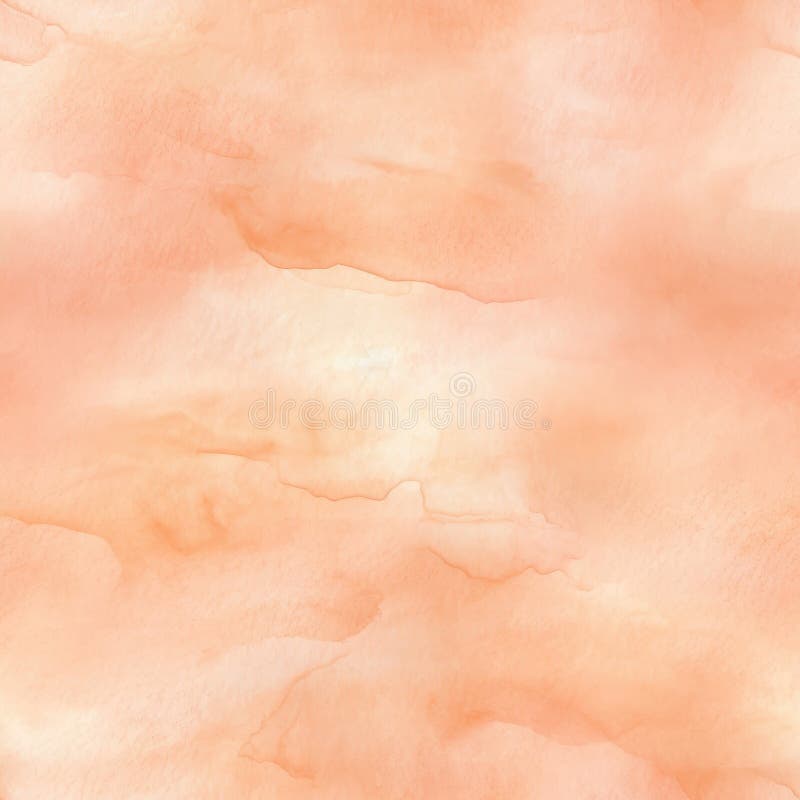 Soft Pastel Watercolor Wash Apricot Texture Stock Illustration ...