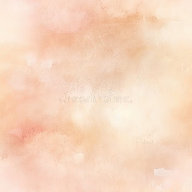 Soft Pastel Watercolor Wash Beige Texture Stock Illustration ...