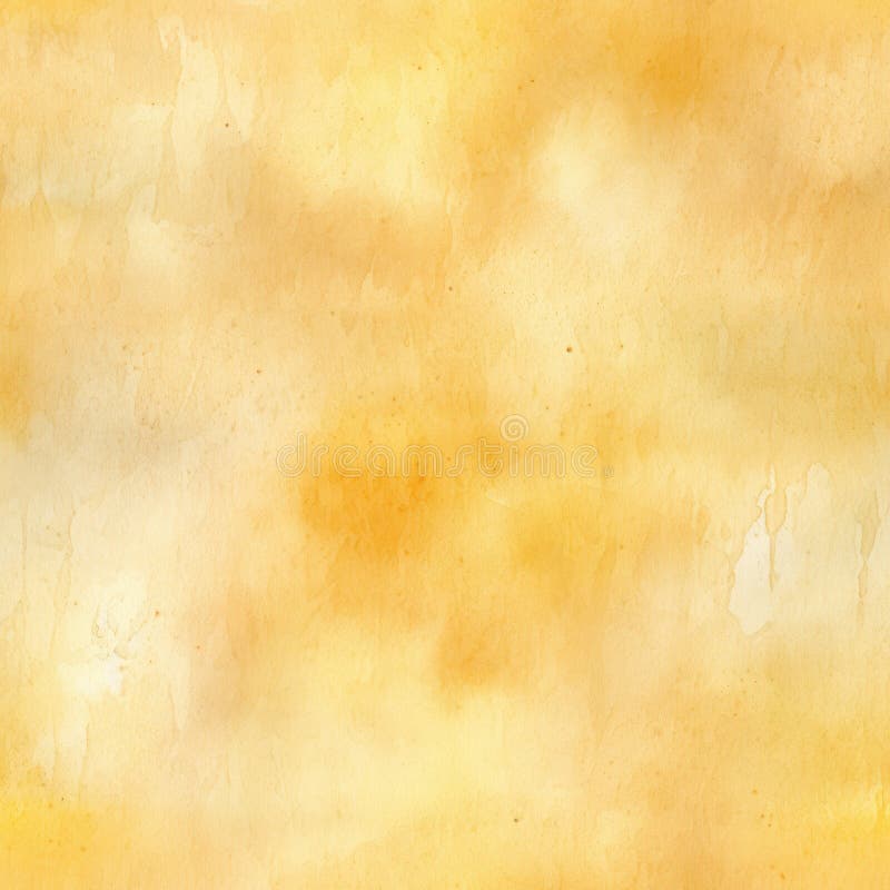 Soft Pastel Watercolor Wash Mustard Texture Stock Illustration ...