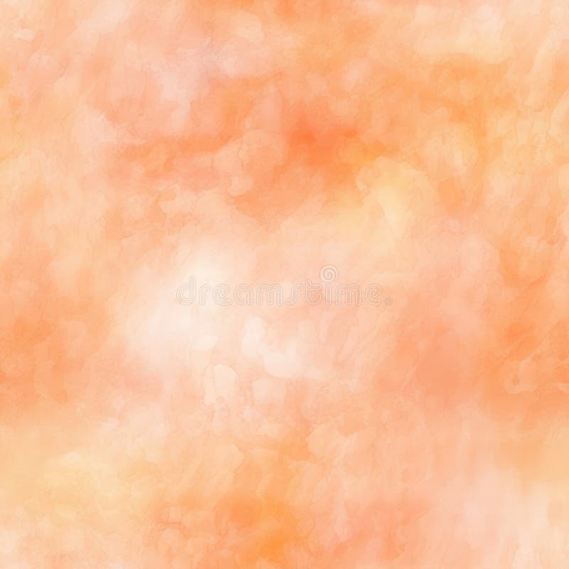 Soft Pastel Watercolor Wash Orange Texture Stock Illustration ...