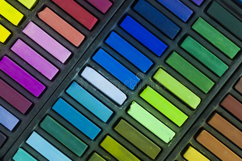 Soft Pastels stock photo. Image of coloured, pastels - 46878068