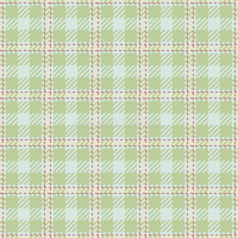 Soft, Patterned Texture Featuring a Classic Plaid Design in Muted ...
