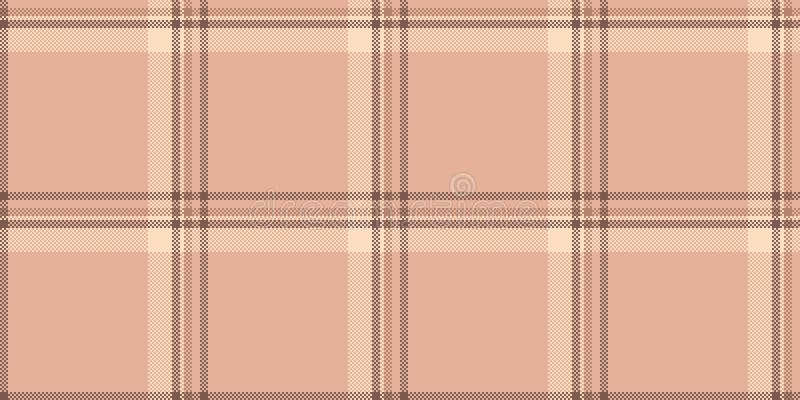 Soft Peach and Brown Plaid Pattern. Perfect for Textile Design, Website ...
