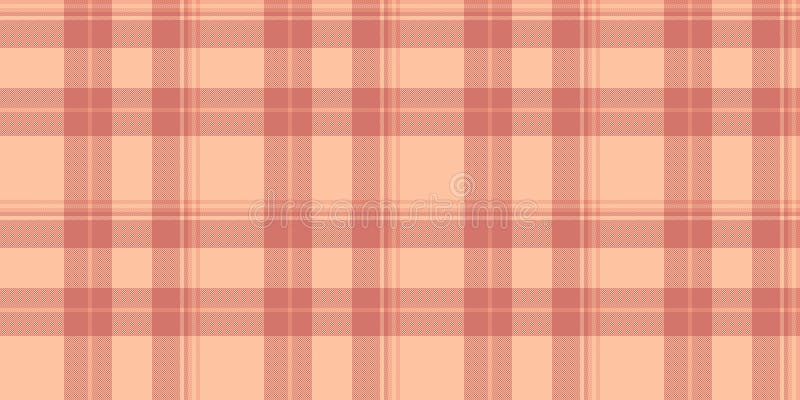 Soft Peach and Coral Plaid Pattern. Perfect for Textile Design ...
