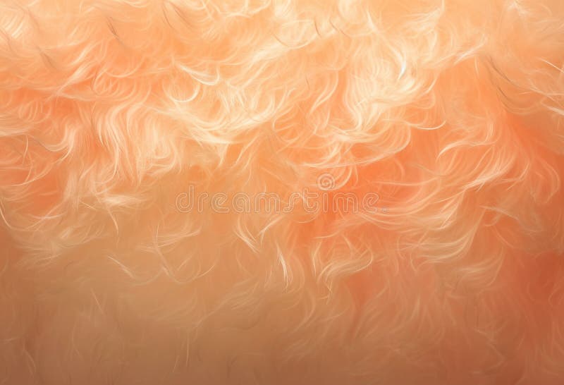 Soft Peach Fur Texture Background Stock Image - Image of feather ...