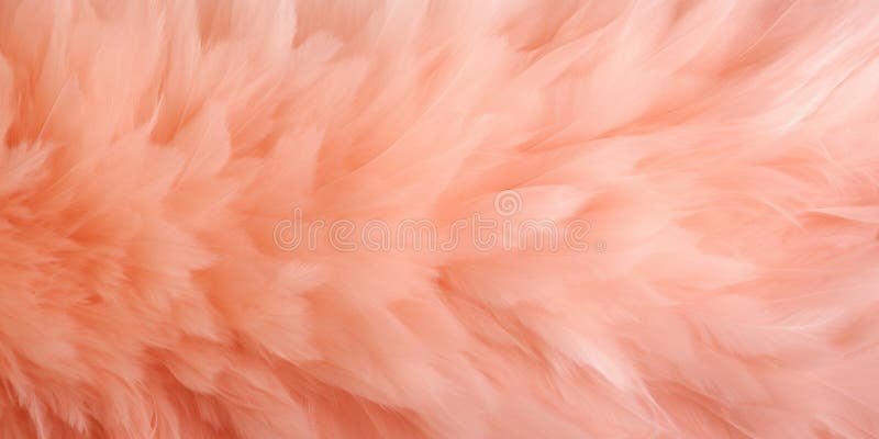 Soft Peach Fuzz with Depth Effect Stock Illustration - Illustration of ...