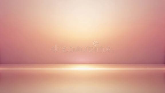 Soft Peach Gradient Background Empty Studio Space with Subtle ...