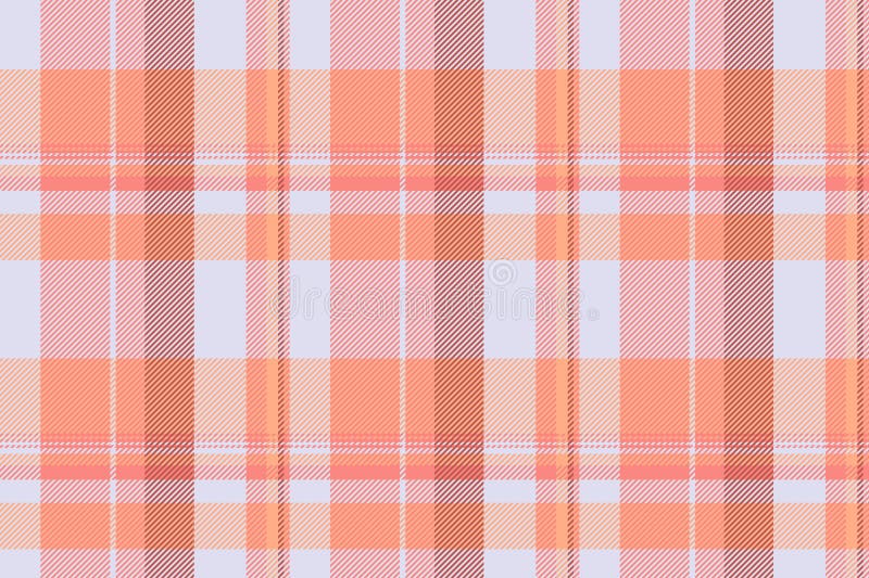 Soft Peach and Pastel Plaid Pattern. Perfect for Textile Designs ...