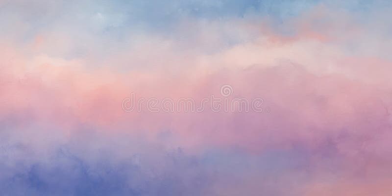 Soft Periwinkle Fading into Blush Pink with a Faint Gradient Stock ...