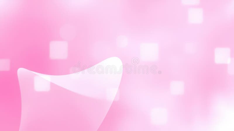 Soft Pink Abstract Background with Blurred Squares and Gentle Curves Creating a Calming ...