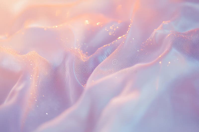 Soft Pink Abstract Background with Dreamy Blurred Lights, Subtle ...