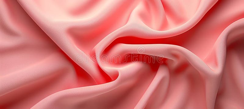 Soft Pink Background with Flowing Fabric Design Centered for an Elegant ...
