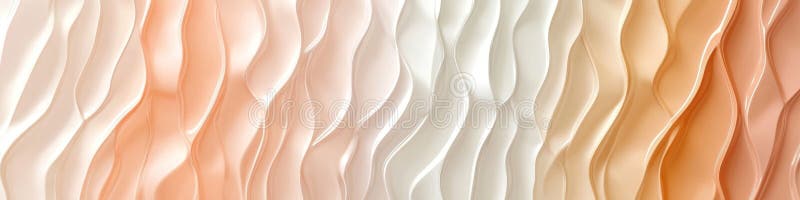 Soft Pink and Coral Gradient Wave Pattern Background, Elegant ...