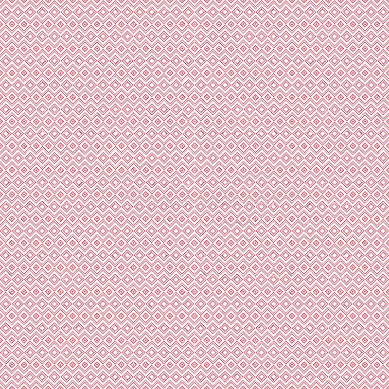 Soft Pink Diamond Grid Pattern Stock Illustration - Illustration of ...