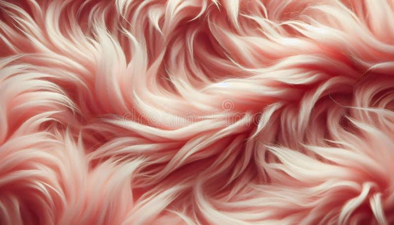 Soft Pink Fur Texture with Subtle White Highlights Stock Illustration ...