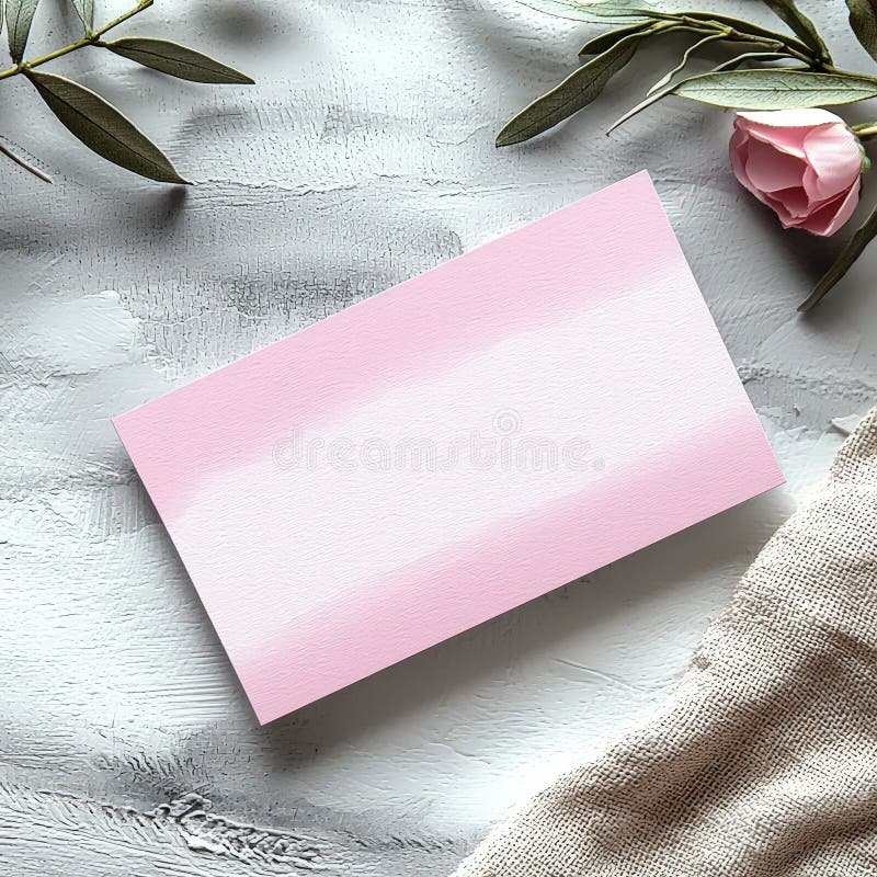 Soft Pink Gradient Paper on Artistic Textured Background Stock Image ...