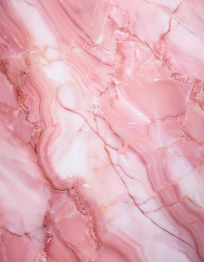 Soft Pink Marble Surface with Subtle Veins Stock Photo - Image of ...