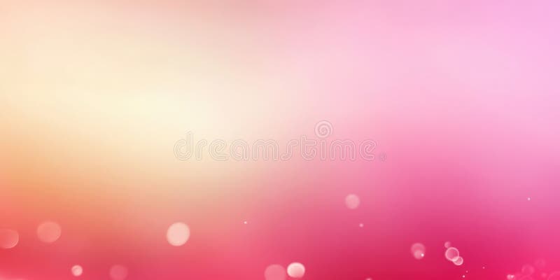 Soft Pink Peach Gradient Background Blurred Bokeh Lights Abstract ...