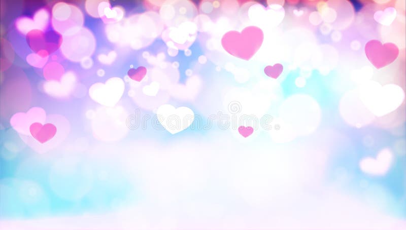 Soft Pink Romance Background for Greeting Card Valentine Day Stock ...