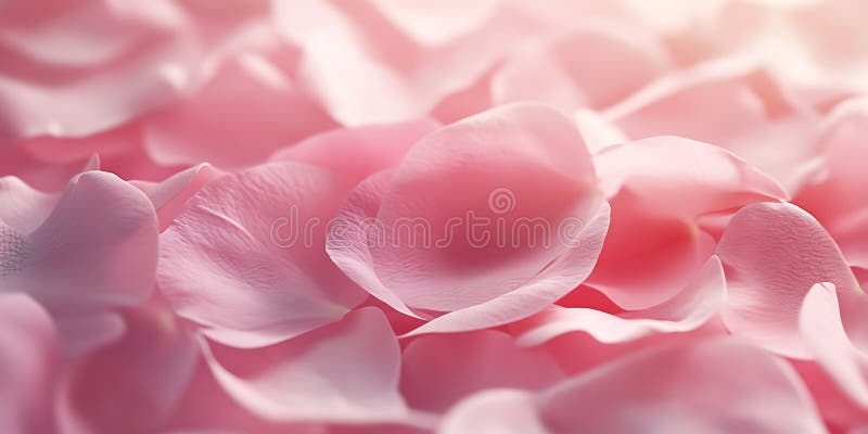 Soft Pink Rose Petals: a Beautiful Background Image Stock Illustration ...