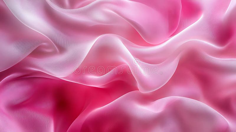 Soft Pink Satin Fabric Background Delicate Texture, Smooth Gradients ...