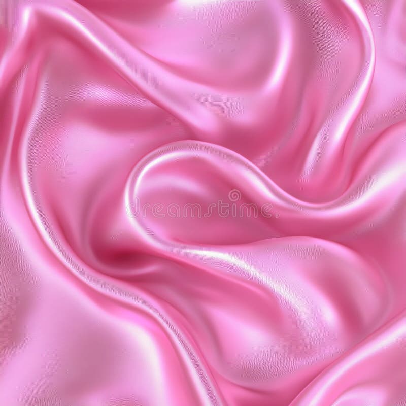 Soft Pink Satin Fabric with a Silky Texture, Perfect for a Romantic and ...