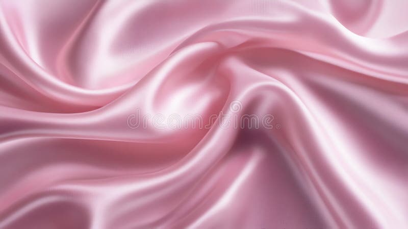 Soft Pink Satin Fabric with a Subtle Wave Pattern, Perfect for a ...