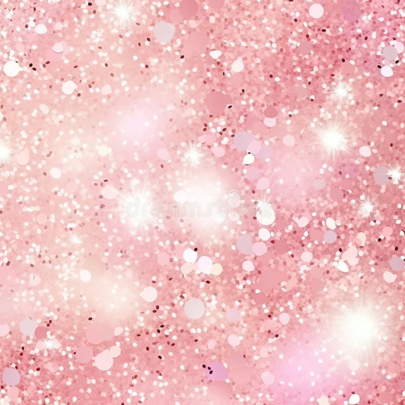 Soft Pink Sparkly Background, Design Seamless Pattern, for Nursery ...