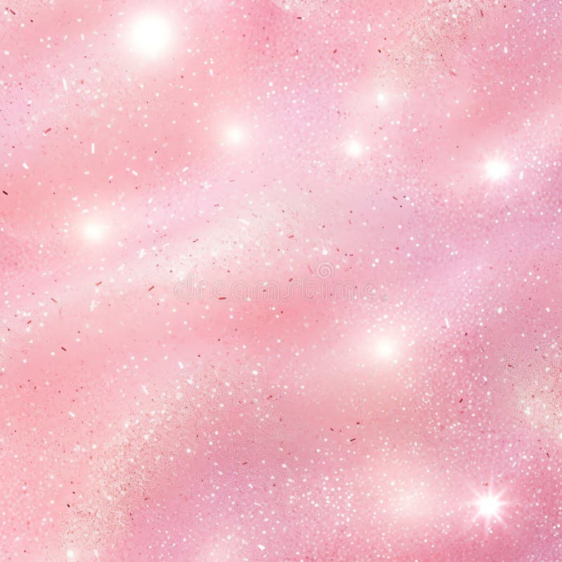Soft Pink Sparkly Background, Design Seamless Pattern, for Nursery ...