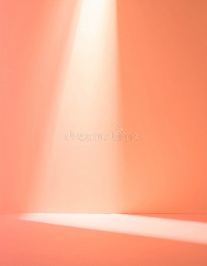 Soft Pink Spotlight on Smooth Surface Background Stock Illustration ...