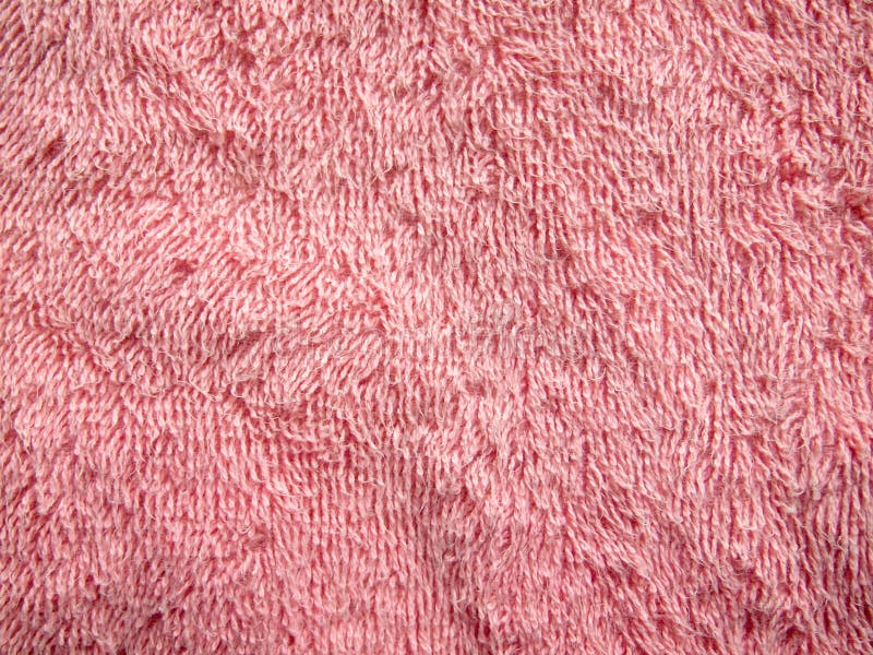 Soft Pink Texture of Bath Towel Stock Photo - Image of bath, cloth ...