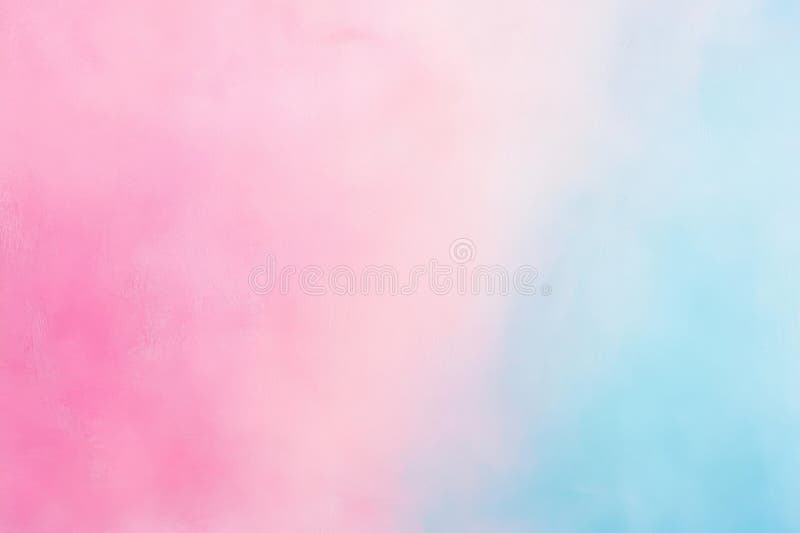 A Soft Pink To Gentle Blue Gradient on a Smooth Background Stock ...
