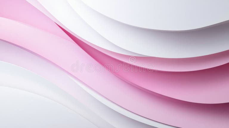 Soft Pink and White Wave Patterns Create a Calming Backdrop for ...